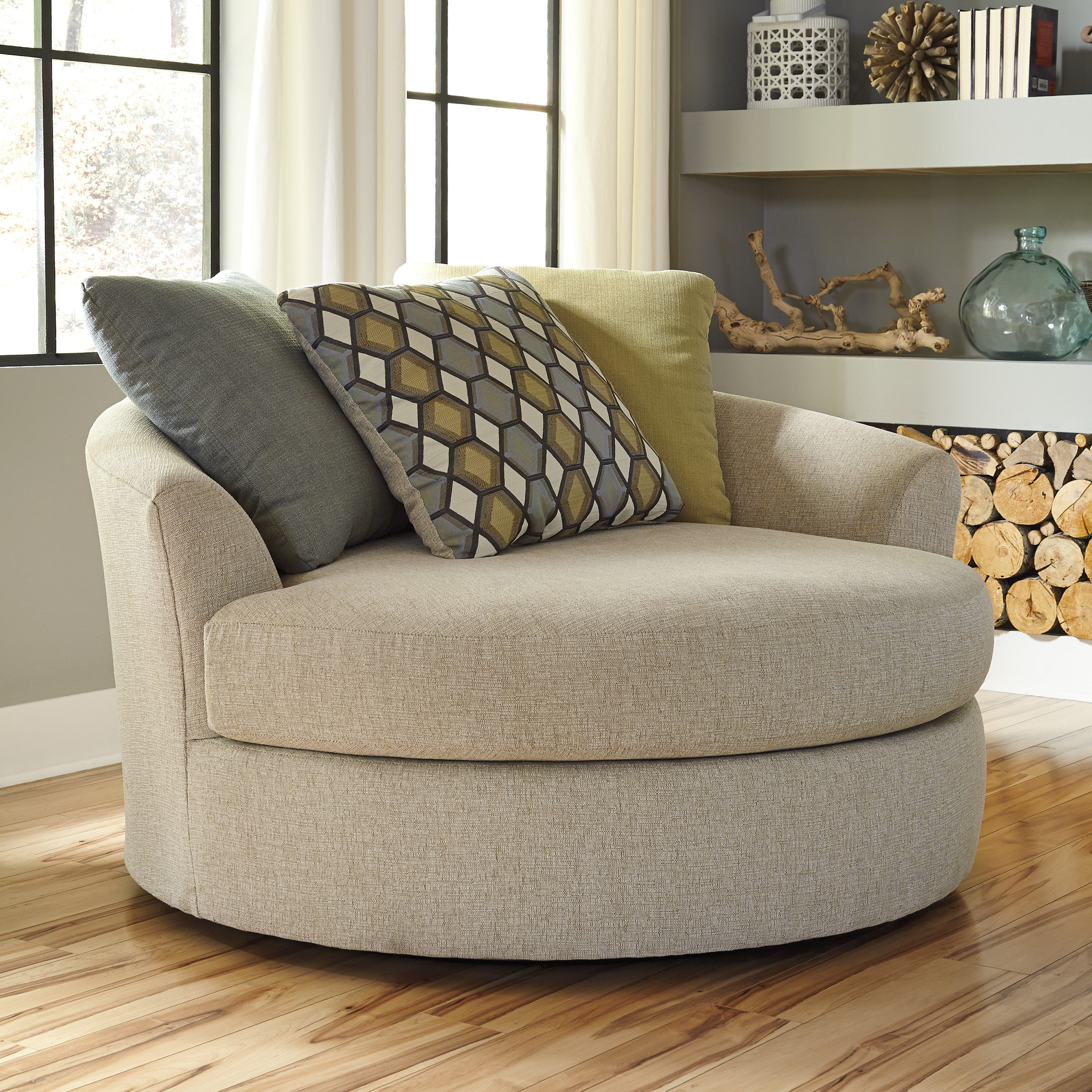 Hiliritas barrel chair store